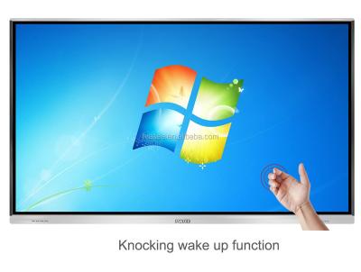 China 86 Inch Smart Interactive Whiteboard Android PC Digital Signage Floor Stand Touch Screen for sale