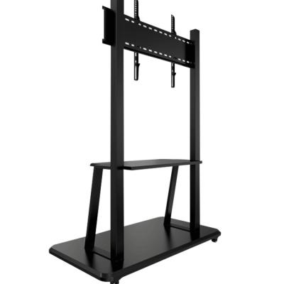 China Mobile TV Stand with Wheels for 50-70 Inch Interactive Flat Panel Display 100kg Capacity for sale