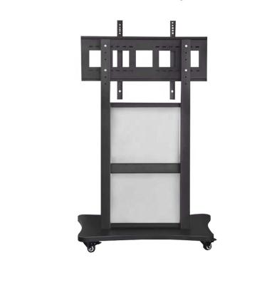 China Mobile Stand for 55-75 Inch Interactive Flat Panel Display Screen 100kg Capacity for sale