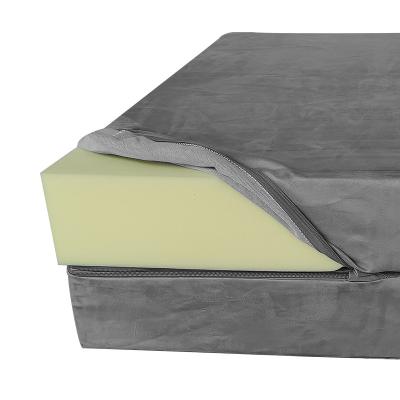 China High Density Foam Velvet Children'S Play Sofa Set With Removable Cover for sale