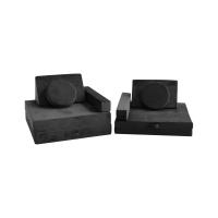 China Micro-Suede Modular Sectional Couch Play Sofa Set With Waterproof Inner Liner for sale
