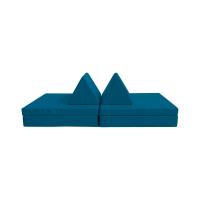 China Flexible Seating Micro-Suede Modular Foam Play Couch For Toddlers for sale