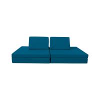 China Flexible Seating Micro-Suede Modular Foam Play Couch For Toddlers for sale