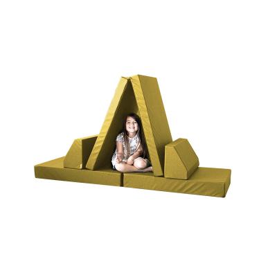 Cina Insieme Playscape Sofa With Waterproof Inner Liner dello strato del gioco del poliestere del velluto in vendita