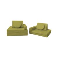 China Half Cylinder Triangle Rectangle 10PCS Modural Foam Play Mat Couch Play for sale