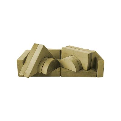 Cina Il bambino a mobilia teenager 14pcs ha messo il gioco modulare Sofa Foam Climbing Blocks in vendita