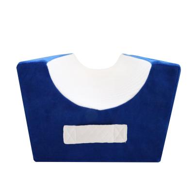 Китай Валик лифта ноги подушки пены клина ткани бархата с Washable крышкой продается