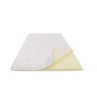 China Customizable Push 4 Inch Memory Foam Topper Square And Foldable for sale