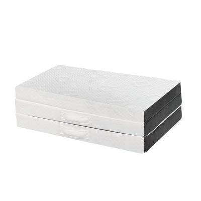 中国 二重層の人間工学的の切断記憶泡のマットレスの上層を3折る6cm/7.5cm/10cmの厚さ 販売のため