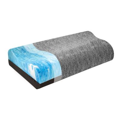 Cina Memory Foam Double Layer Pillow Contour Breathable Bamboo Charcoal in vendita