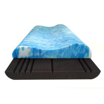 Cina Memory Foam Double Layer Pillow Contour Breathable Bamboo Charcoal in vendita
