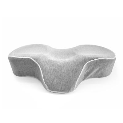 Cina grey Ergonomic High Density Memory Foam Pillow For Pressure Relief in vendita