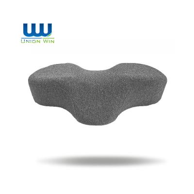 Cina grey Ergonomic High Density Memory Foam Pillow For Pressure Relief in vendita