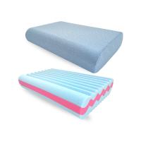 China 4 Layer Adjustable Memory Foam Wave Pillow Shoulder And Neck Support\ for sale