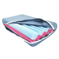 China 4 Layer Adjustable Memory Foam Wave Pillow Shoulder And Neck Support\ for sale