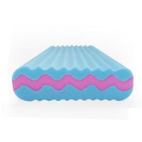 China 4 Layer Adjustable Memory Foam Wave Pillow Shoulder And Neck Support\ for sale