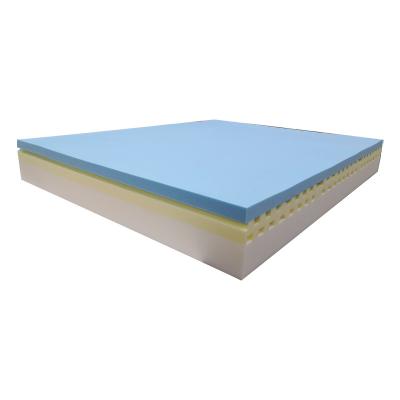Cina 3 Layer High Density Gel Foam Mattress Ergonomic Cutting Support in vendita