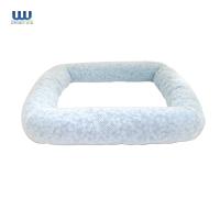 China Memory Foam Dog Bolster Bed Base Orthopedic Machine Removable Cover for sale