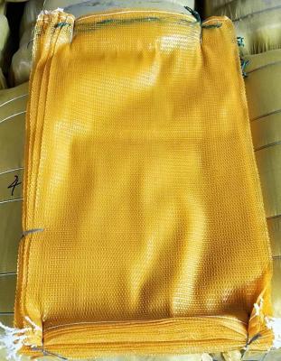 China Polyester Drawstring Gym Bag High Density PP Net Produce Bag for sale