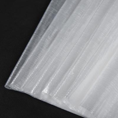 China Lege Transparante pp Mesh Netting Bags Polypropylene Woven Logo Printing Te koop