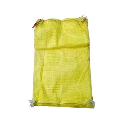 Cina Lenom tubolare di plastica Mesh Net Bag Drawstring Packaging poli pp arancio tessuto in vendita