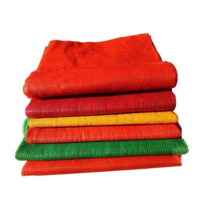 Cina Lenom tubolare di plastica Mesh Net Bag Drawstring Packaging poli pp arancio tessuto in vendita