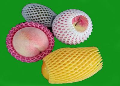 China Colorful Mesh Fruit Foam Net EPE / LDPE Materails for sale