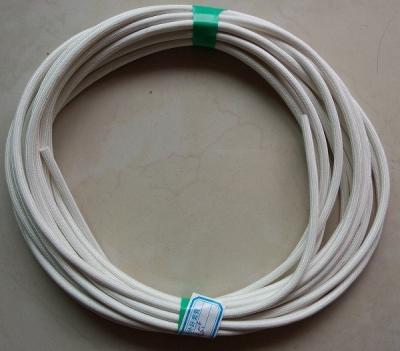 China Fibra de vidro de alta temperatura da borracha de silicone que Sleeving a tolerância 4000V à venda