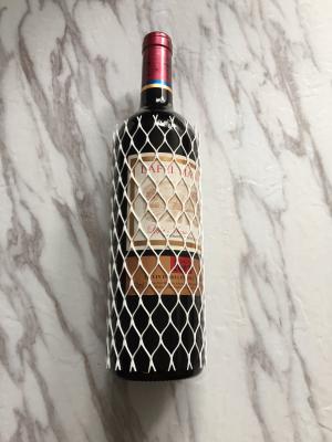 Cina Manica di plastica protettiva della maglia del PE, manica protettiva della bottiglia di vino approvata dalla FDA in vendita