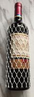 China Soft Polyethylene Protective Netting Sleeve , Protective Wine Bottle Net for sale