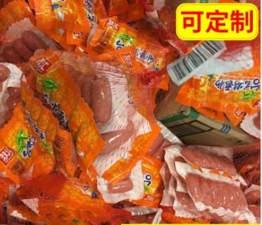 Cina Borse di reticolato della maglia della salsiccia, borsa calda della maglia di dag che imballa con la larghezza del materiale 4.5cm del PE in vendita