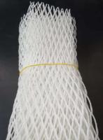 China Protective Polyethylene Mesh Sleeves 7.5cm Width Diamond Hole For Wine Bottle for sale