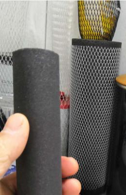 China Mesh Protective Netting Sleeve High Flexibility 5-150mm Width For Carbon Rod Filter for sale