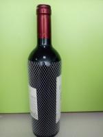 China Wine Bottle Mesh Protective Netting Sleeve Soft Polyethylene Extruted For Bottle for sale