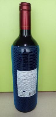 Cina Manica di plastica protettiva della maglia del PE, manica protettiva della bottiglia di vino approvata dalla FDA in vendita