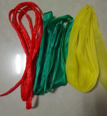 Cina Il fondo di Extruted ha sigillato i frutti del PE delle borse di reticolato della maglia/imballaggio materiali delle verdure in vendita