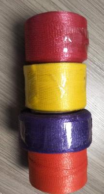 China De aangepaste Kleurennetwerk het Opleveren Zakken breiden Tubulaire Zwarte Drawstring bij Bovenkant Te koop