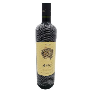 China Röhrenplastikmasche für Glasärmel-Filetarbeit der wein-Flaschen-3cm*25cm zu verkaufen