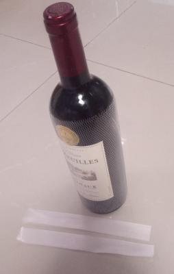 China Röhrenplastikmasche für Glasärmel-Filetarbeit der wein-Flaschen-3cm*25cm zu verkaufen
