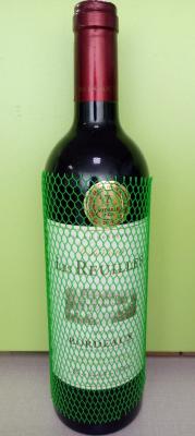 China Röhrenplastikmasche für Glasärmel-Filetarbeit der wein-Flaschen-3cm*25cm zu verkaufen