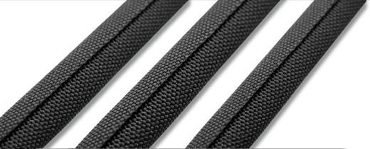 Flexible Cable Management Protection Self Wrapping Split Braided Sleeving PET Material