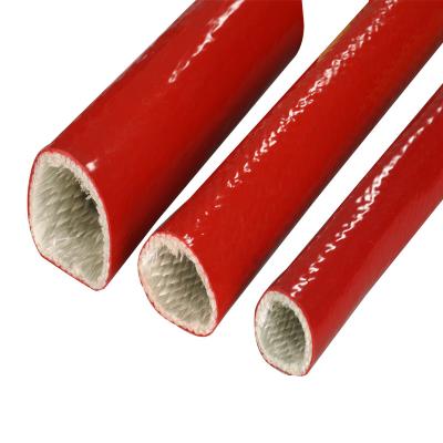 Cina La gomma di silicone resistente della vetroresina della manica di /Fireproof/heat della resistenza al fuoco ha ricoperto la manica del fuoco in vendita