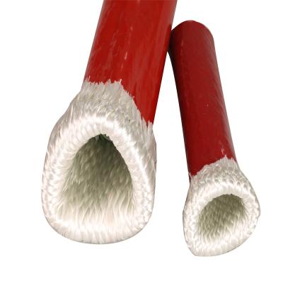 Cina La gomma di silicone resistente della vetroresina della manica di /Fireproof/heat della resistenza al fuoco ha ricoperto la manica del fuoco in vendita