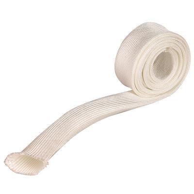 China High Temperature Resistant 500c Fiber Glass Braided Insulation Sleeve for sale