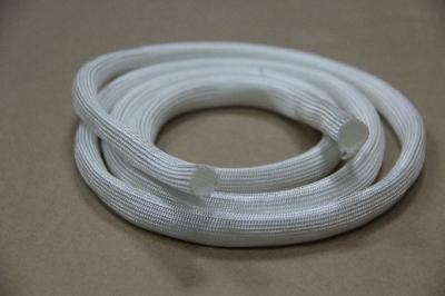 China 600 Degrees High Temperature Heat Treated Fiberglass Sleeve for sale