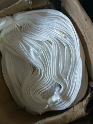 China Heat Insulation High Silica 120mm Fiber Braided Sleeve for sale