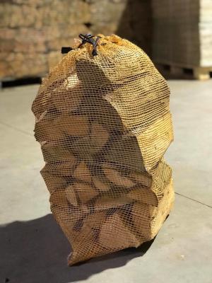 Cina Legna da ardere tessuta pp di plastica 50*50cm Mesh Bags d'imballaggio in vendita