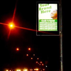 China Lampost Light Box for sale