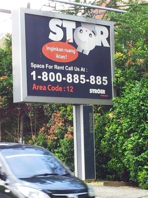 China front lit  billboard for sale