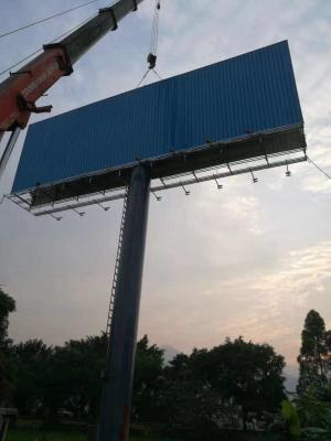 China monopole structure outdoor billboard for sale